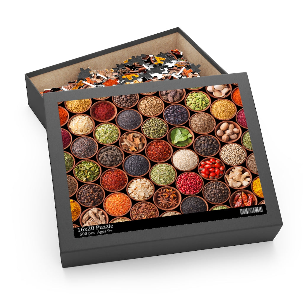 Special spices and herbs - jigsaw puzzle