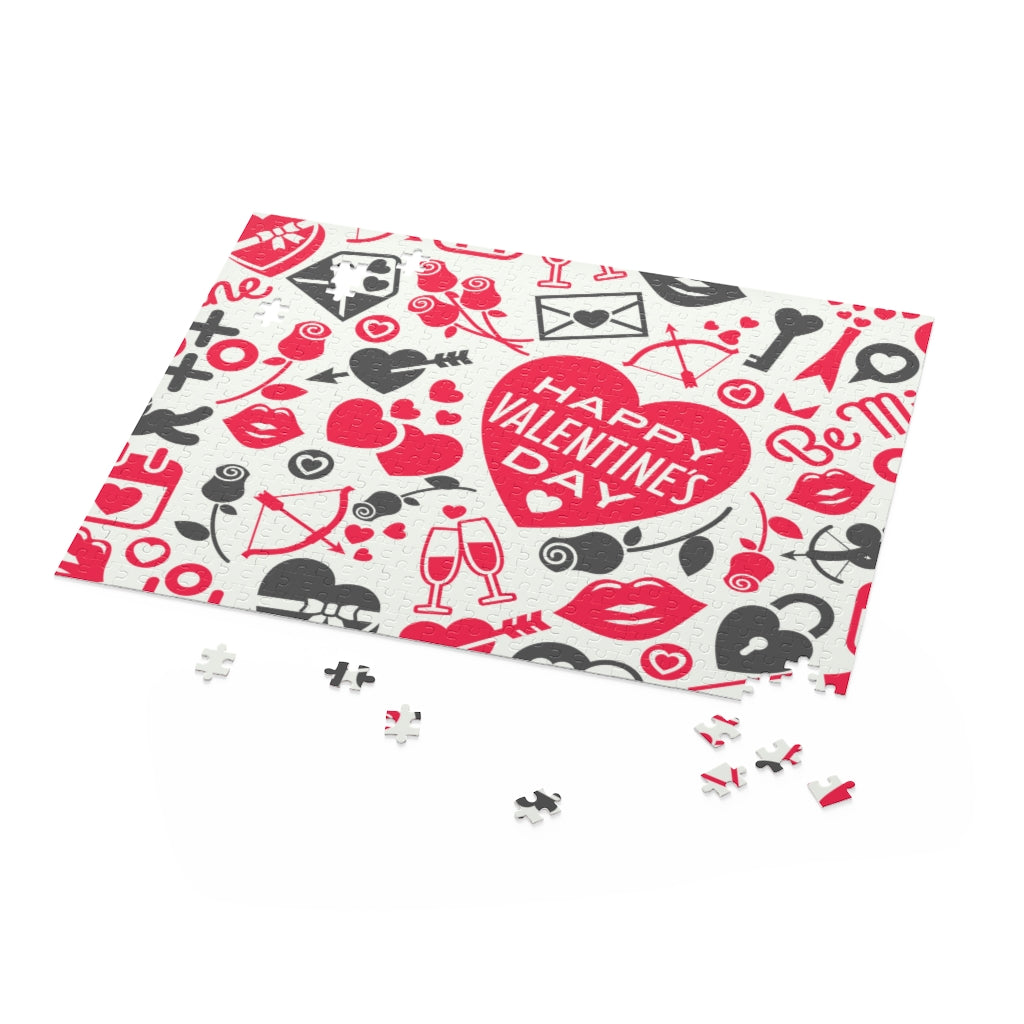 Valentines day jigsaw puzzle