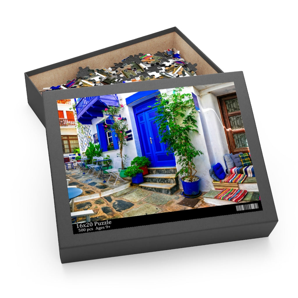 Skopelos island - greece - jigsaw puzzle