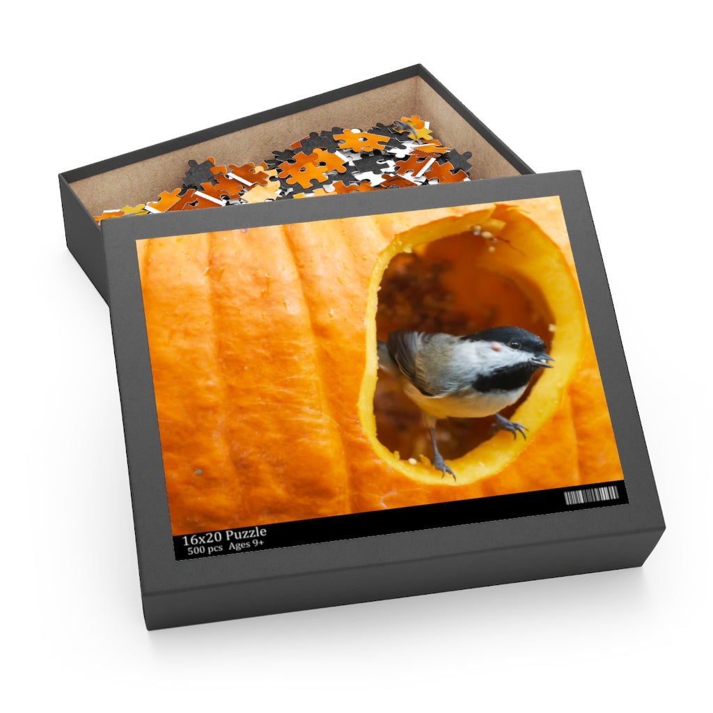 Kentucky black capped chickadee - jigsaw puzzle